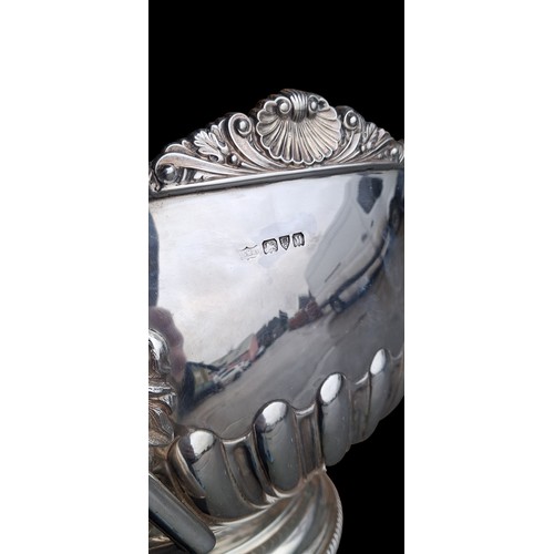 A TRULY MAGNIFICENT SILVER CHAMPAGNE MONTEITH IN CHESTER SILVER DATED ...