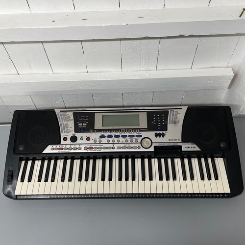 Yamaha PSR-500 Keyboard and Stand. Untested. Comes in original box with ...