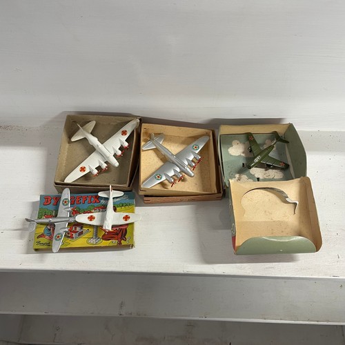 Rummage Box of Playworn Die Cast Toys. Including: Cars, Aeroplanes & Boats.