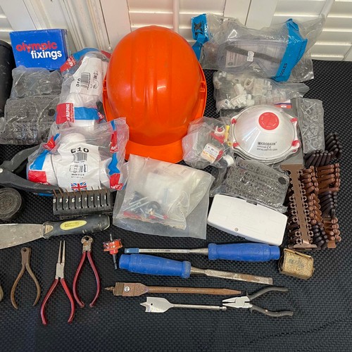 Rummage Box of Various Tools & DIY Items.