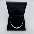 Ladies Ortak (Scotland) Sterling Silver Necklace. 1. In Original Case ...