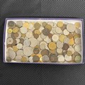 Rummage Box of Coins. Weight: 2Kg.