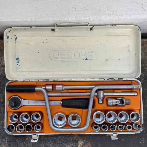 Vintage Gedore Socket Set. 10mm to 32mm.