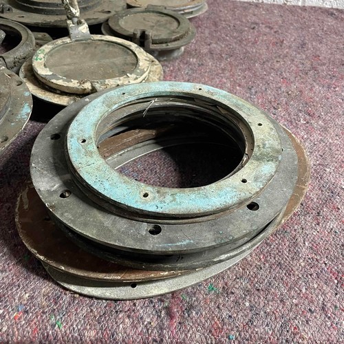A Selection of Boat Port Holes And Parts. All As Found.