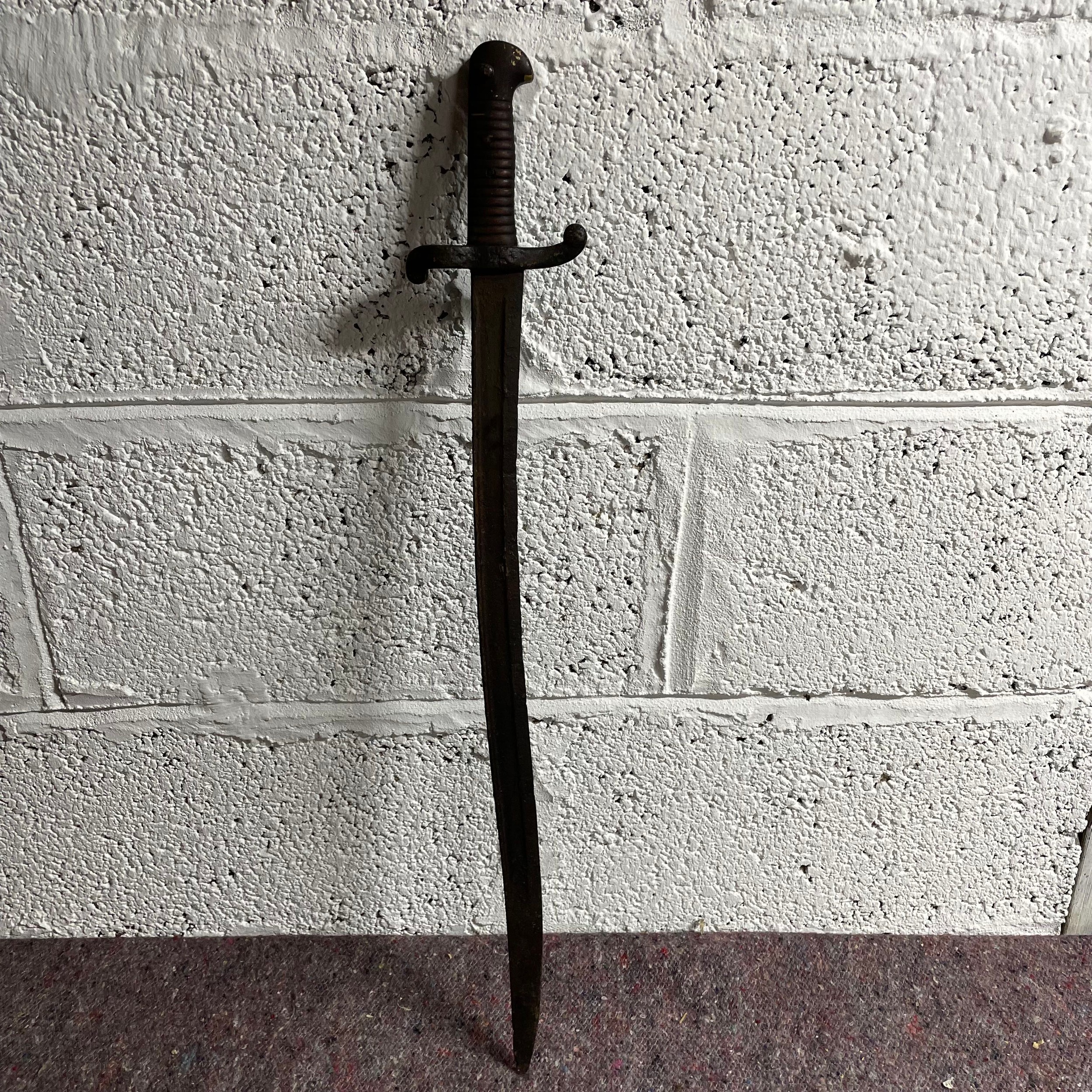 A French Model 1846 Musketoon. Condition As Found. Size: Length: 69cm.