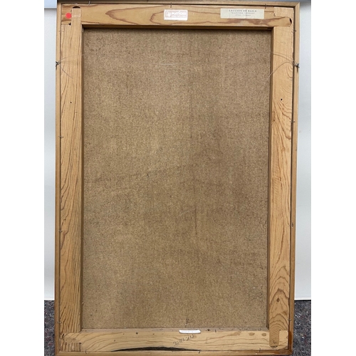 Original framed artwork by Howard Kimmel "Dancing Lesson" Acrylic on ...