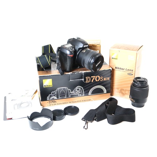 Nikon D70s with DX AF-S Nikkor 18-70mm f3.5-4.5 G ED Lens, AF-S Nikkor 55-200mm f4-5.6G ED Lens with