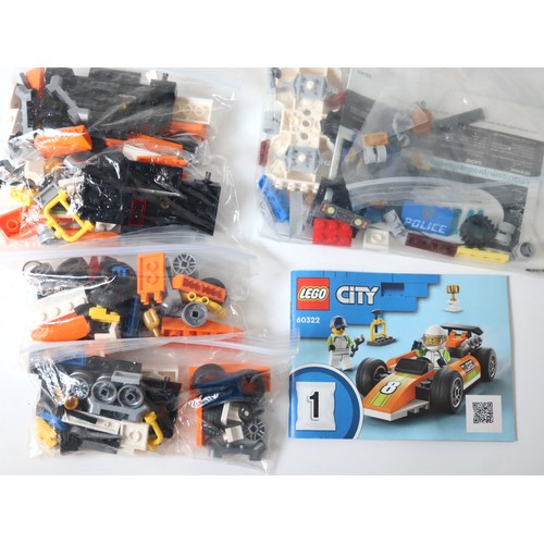 LEGO - City Sets 60322 / 60241 (no minifigures) + boxed 76158 Batboat ...