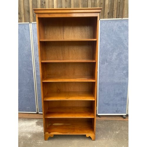Large Six shelf bookcase