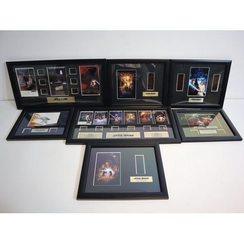 Star Wars Limited Edition Film Cells Framed