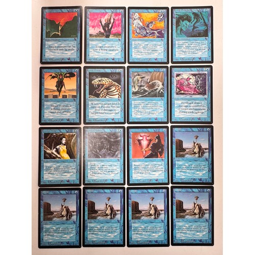 Magic the Gathering : Beta A group of blue mana cards including Air ...