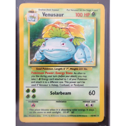 Pokemon TCG - Base Set Holographic Trio Graded includes 1999-2000 ...