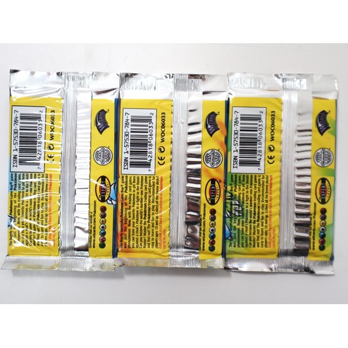 Pokémon TCG: Base Set Booster Packs (Set of Three) Complete artwork run ...