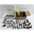 A large collection of white metal Del Prado Napoleonic infantry and ...