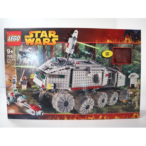 LEGO Star Wars - 7261 Clone Turbo Tank Boxed - includes all minifigures ...