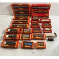 A collection of Boxed Hornby model trains includes two R.300 Class 57XX ...