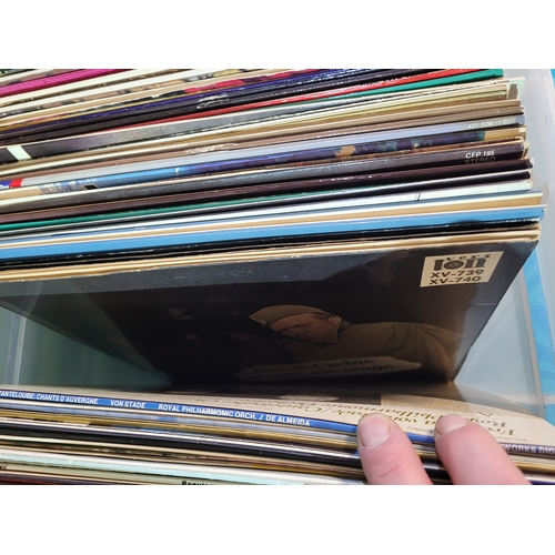 Large collection of Vinyl Records