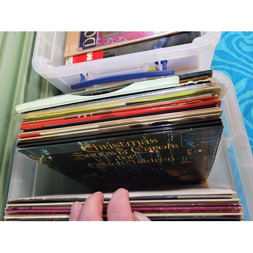 Large collection of Vinyl Records