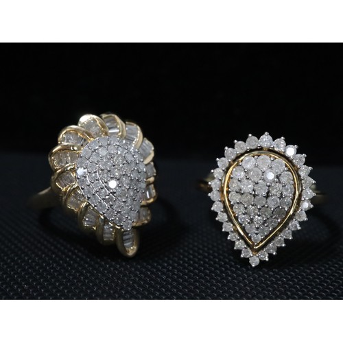 1ct Diamond 9K Gold Tomas Rae Ring Size N to O with COA 3.98g Diamond ...