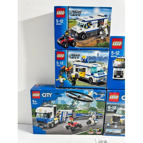 Lego City - Police Sets includes 60043, 7286, 60044, 60244 (sealed ...
