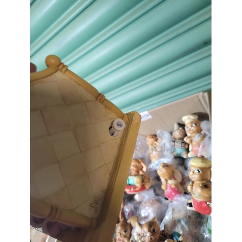 Large Collection of Pendelfin rabbits Including Drifter, Oliver ...