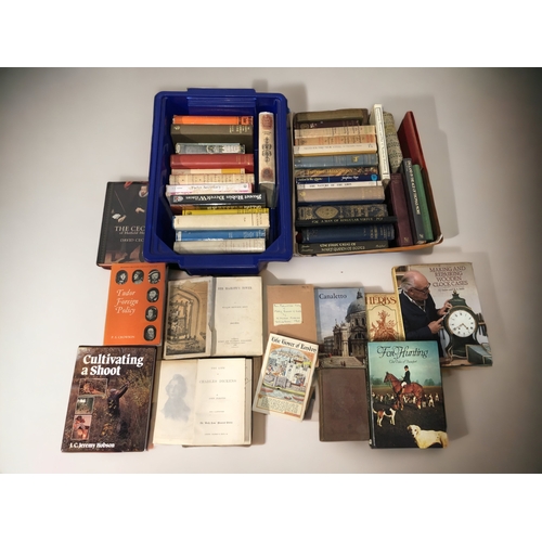 Two Large Boxes of Vintage & Older Books