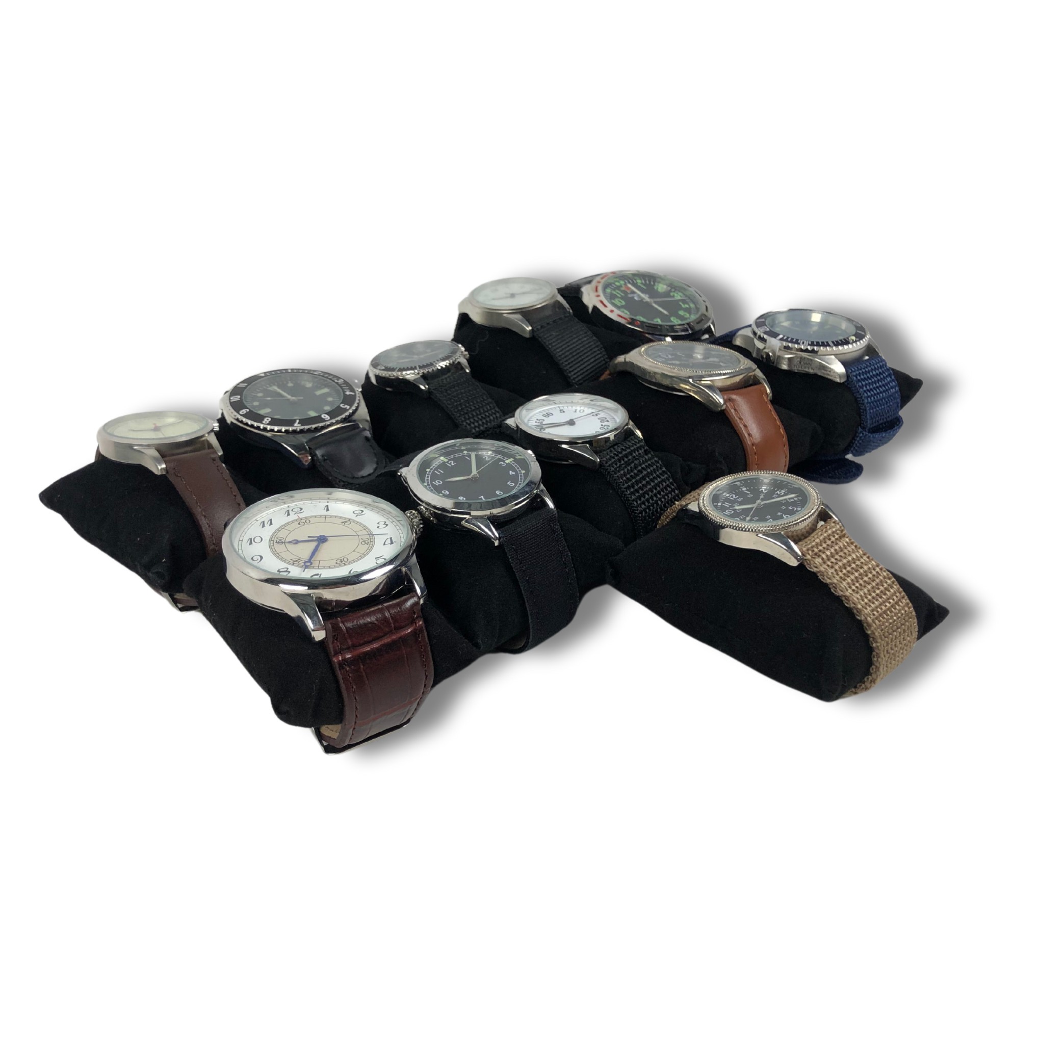 Collection of 11 watches all from the Eaglemoss Military watches ...