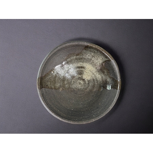 JANET LEACH (1918 - 1997), partially glazed stoneware bowl.Marks to ...
