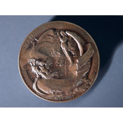 A rare Queen Victoria, The Art Union of London, Sir Alfred Gilbert's ...