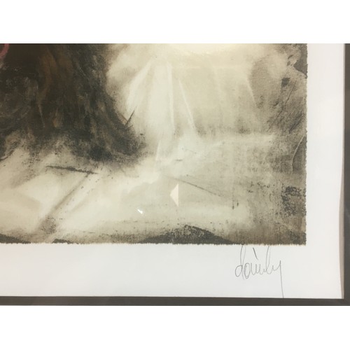 Josep Domenech Spanish Born 1952 - Large Signed Ltd Edition 17/195 Silk ...