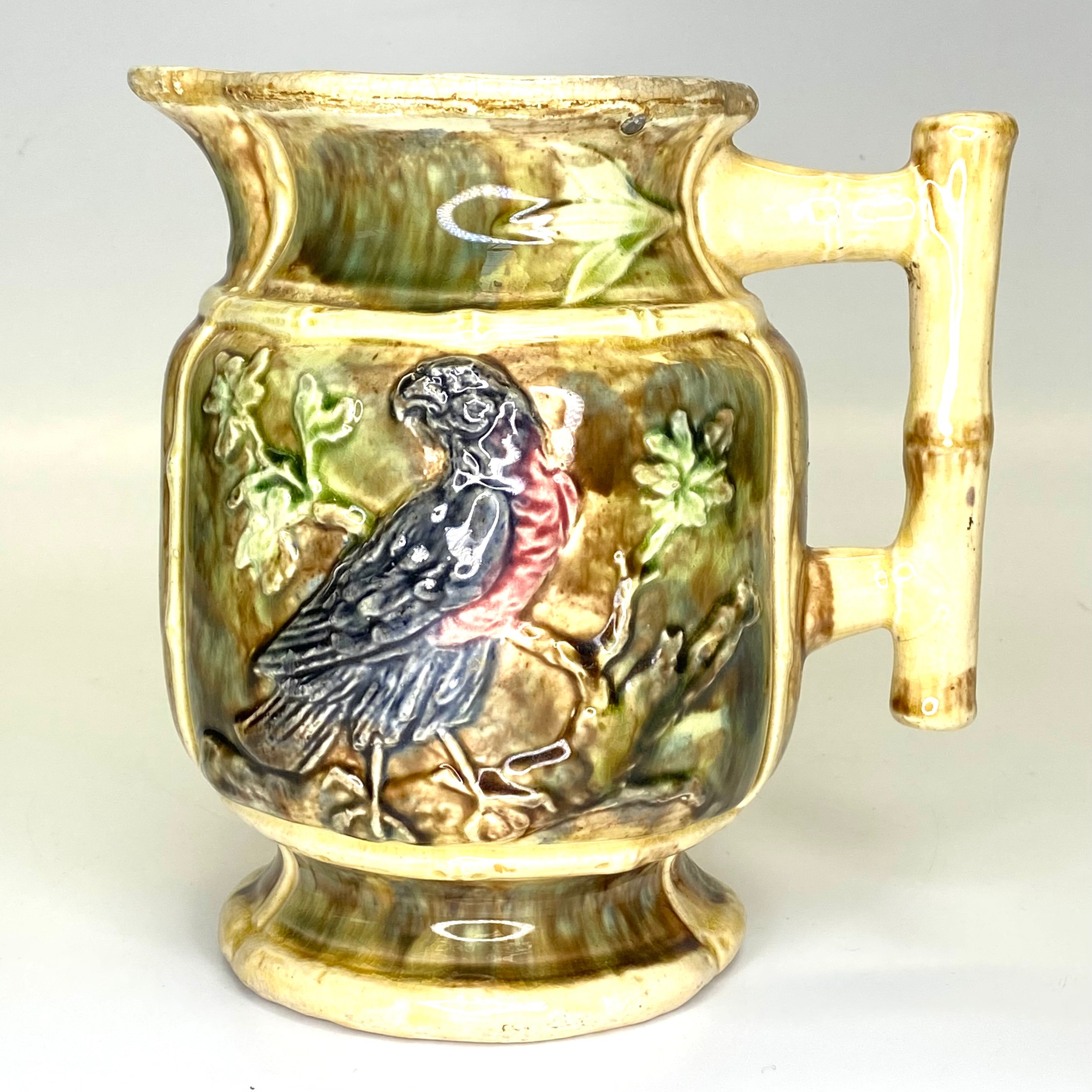 Thomas Forester Majolica jug Circa 1880.