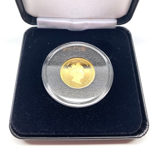Royal Mint 2021 RNLI Gold proof Sovereign. 22kt Gold Alderney, in ...