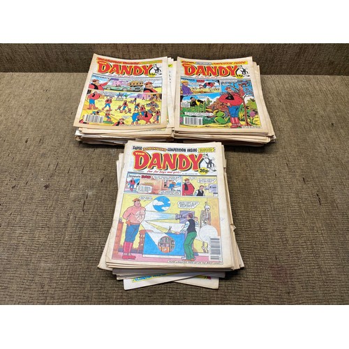 large collection of dandy comics form 1988-1992.