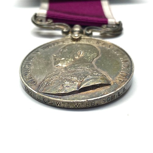 Army Long Service and Good Conduct Medal George V awarded to 3921 LCpl ...