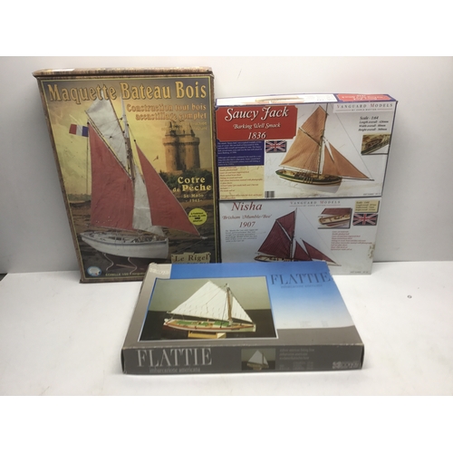 Collection of sec build models including Saucy jack Barking Well Smack ...