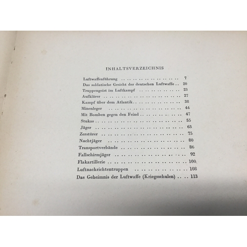 Original 1942 full colour Luftwaffe photo book containing colour photos ...