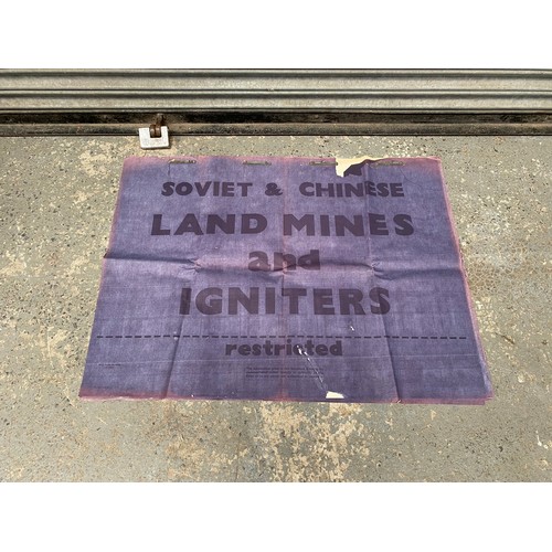 Extremely rare Soviet and Chinese landmines and igniters educational ...