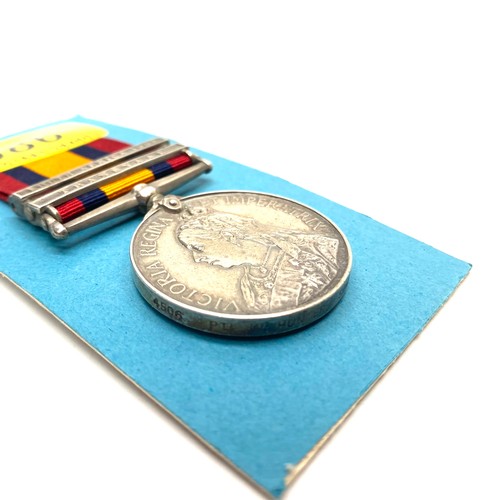 Queen's South Africa Medal, Claps South Africa 1902 and Transvaal,2 ...