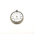 Sterling silver pocket watch, Langdon Davies and C0 Birmingham Tempo ...