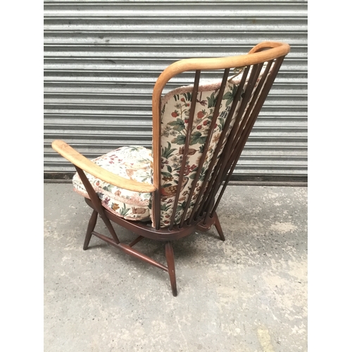 Original Ercol high back easy chair