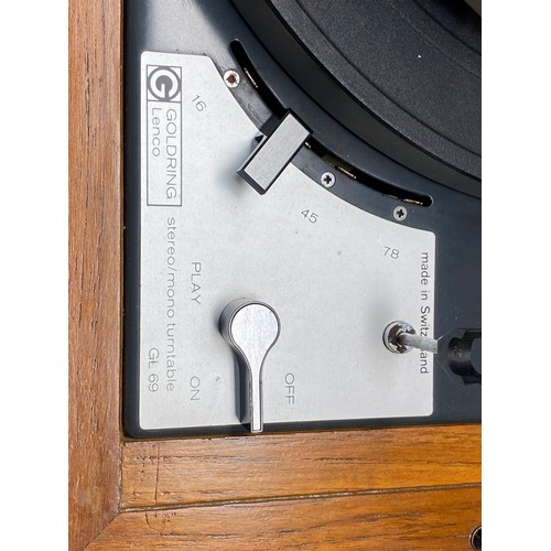 Goldring Lenco GL69 Turntable.