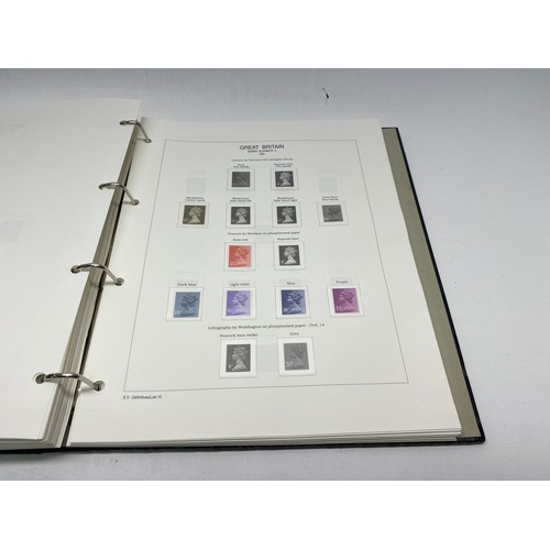 Royal Mail Stamp Album Full of Great Britain Stamps Through The Years.
