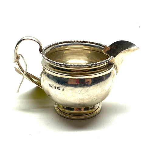 Sterling silver water pitcher/cream jug. Hallmarks for Birmingham 1924 ...