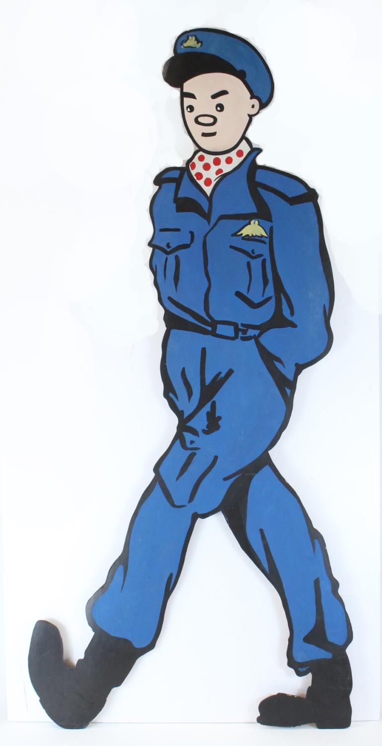 RAF Interest Pilot Officer Percy Prune a Life Sized cut out of the ...