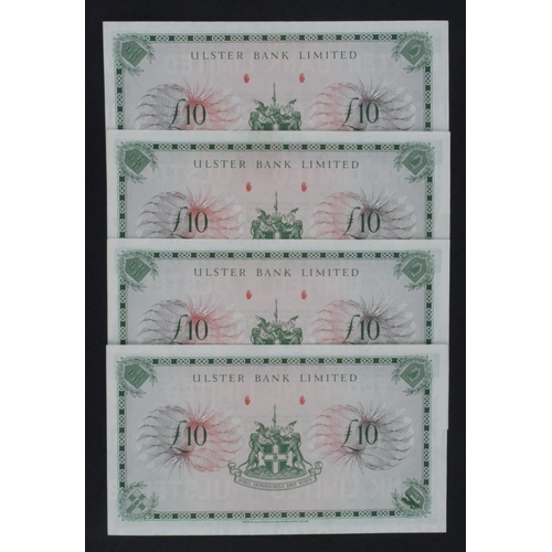 Northern Ireland, Ulster Bank Limited 10 Pounds (4) dated 1st March ...