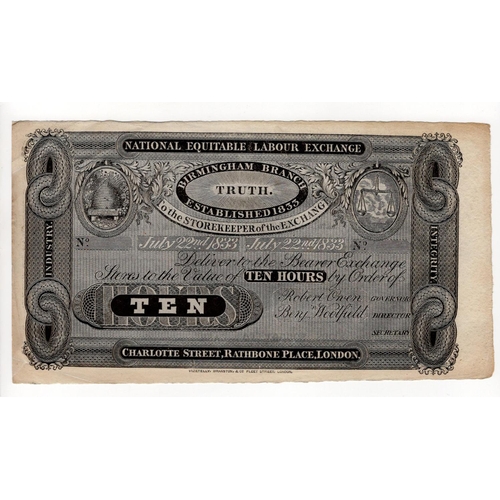 Birmingham, National Equitable Labour Exchange Birmingham Branch ...