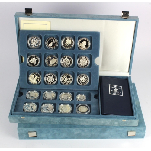 World Silver Proofs (36) Royal Mint: The United Nations 50th ...