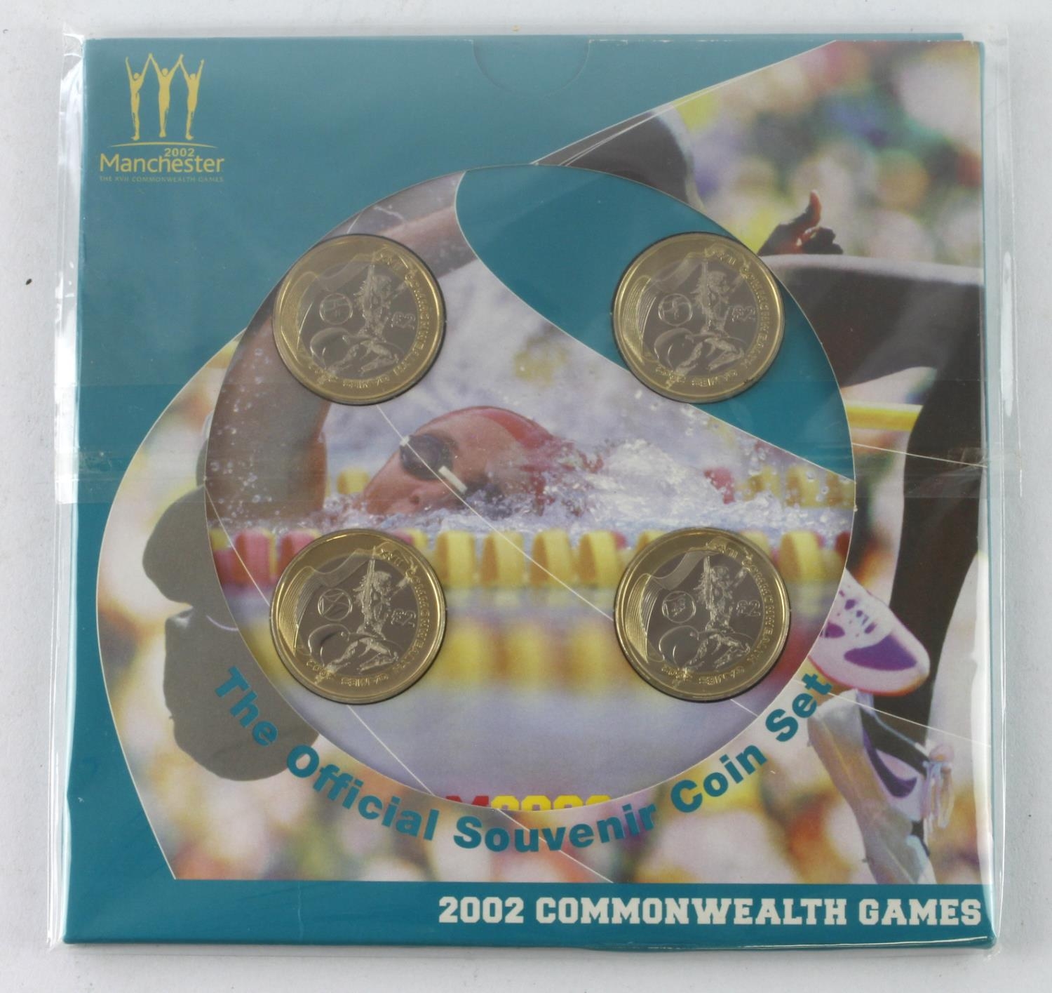 Royal Mint: Manchester Commonwealth Games 2002 £2 four-coin ...