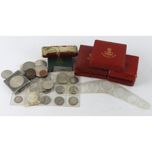 GB & World Coins, Medals etc (44), a small selection of coins mostly ...
