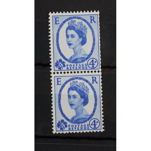 GB - rare ERROR stamp QE2 4d blue um "Double Impression" SG576ae ...